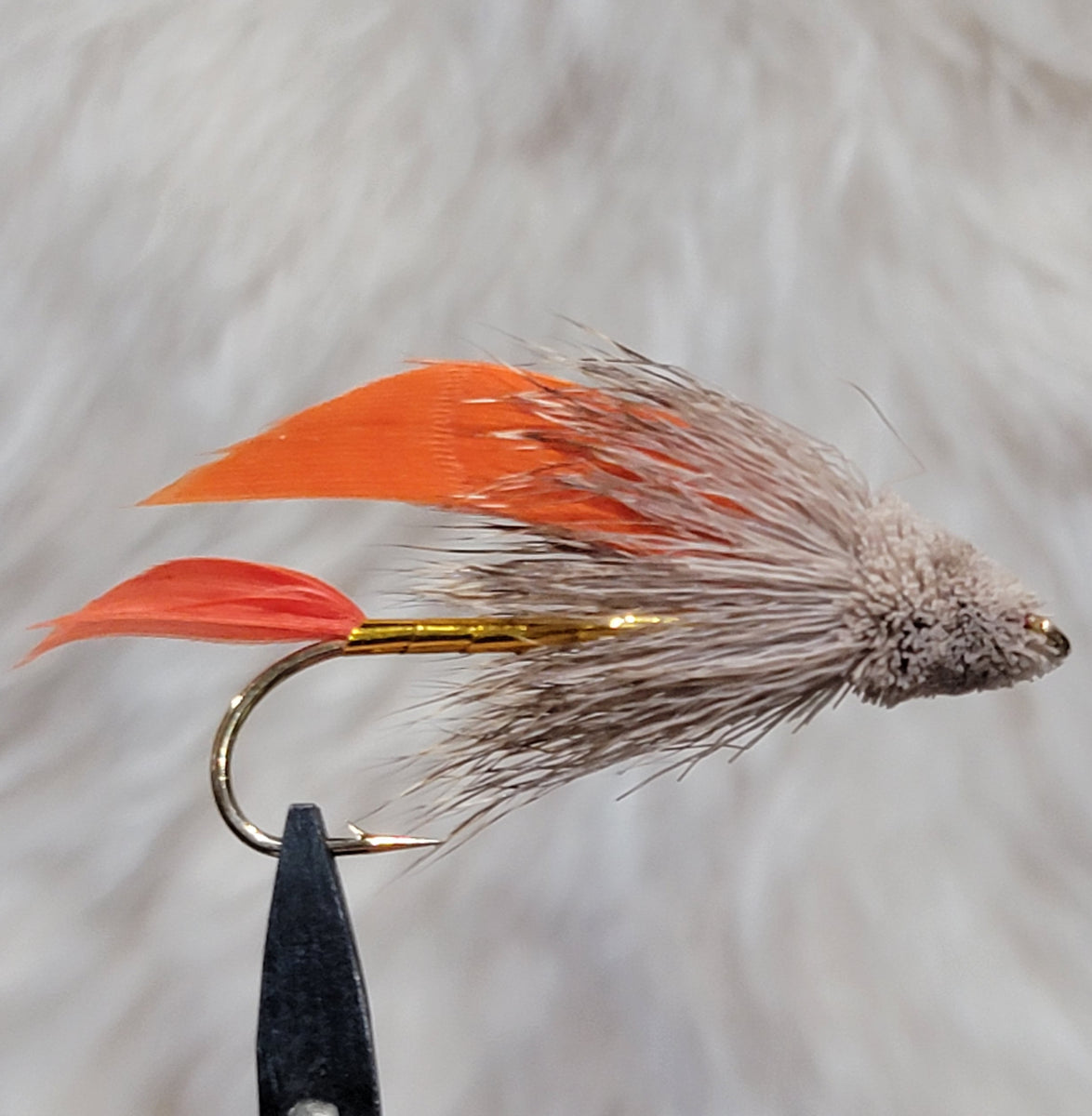 Orange Wing Muddler Streamer – Hunted Treasures