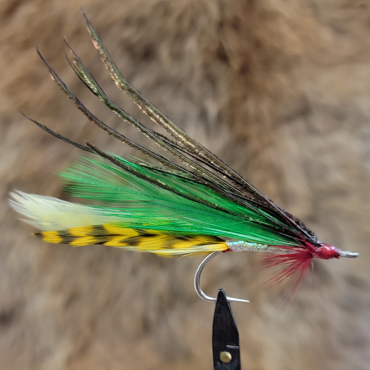 Green Lefty Deceiver - Saltwater Streamer – Hunted Treasures