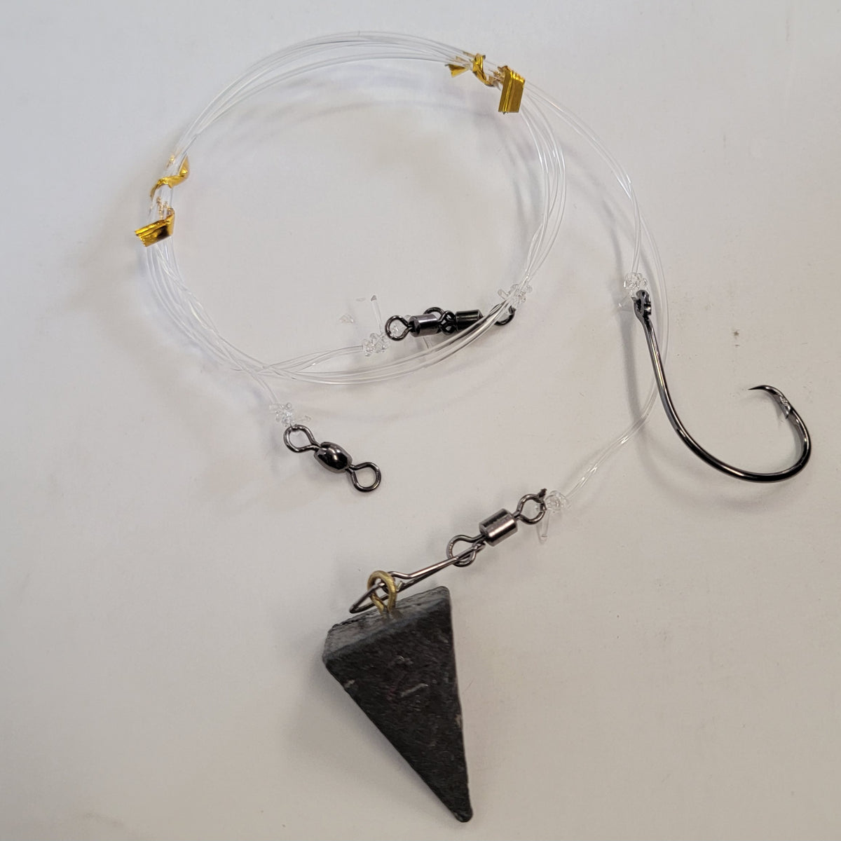 Striped Bass Rig with Pyramid Sinker – Hunted Treasures