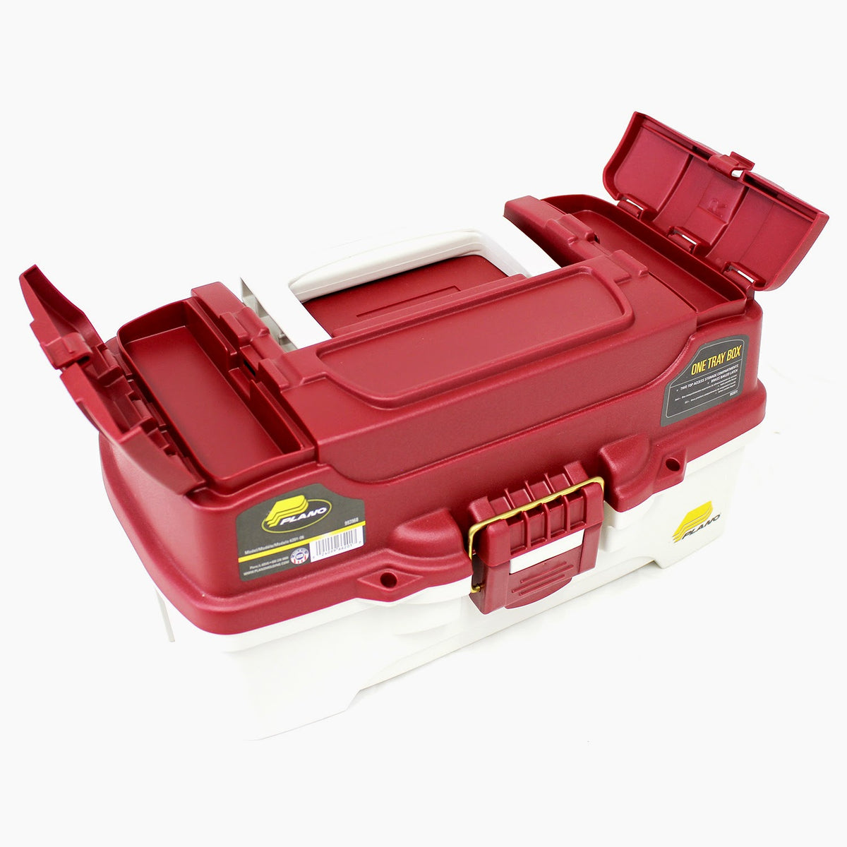 One-Tray Tackle Box - Red – Hunted Treasures