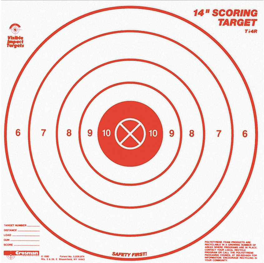 Visible Impact 14-Inch Foam Range Target – Hunted Treasures